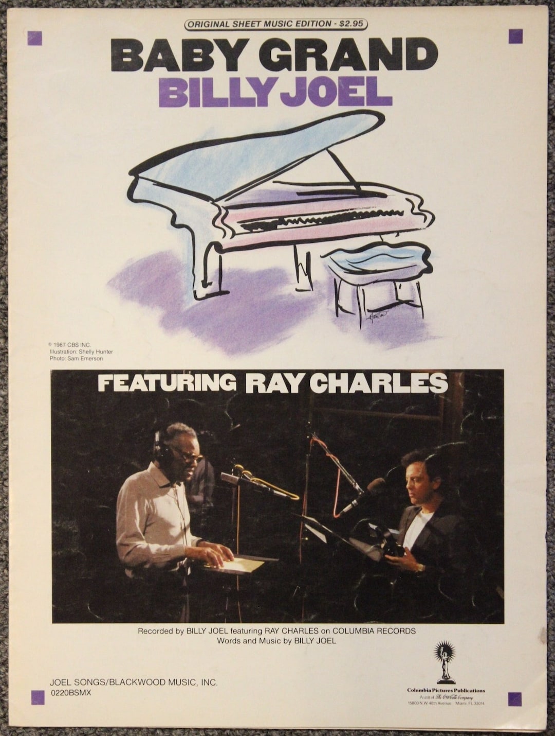 Baby Grand | Billy Joel, Ray Charles (1987, Columbia Pictures ...