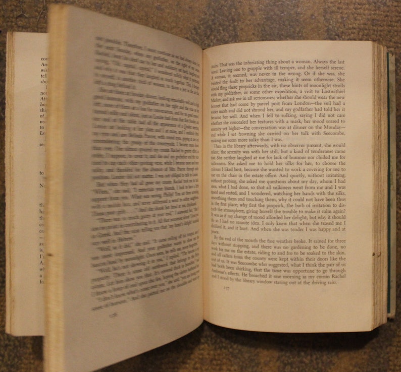 My Cousin Rachel Daphne Du Maurier 1952 Doubleday And Co Etsy