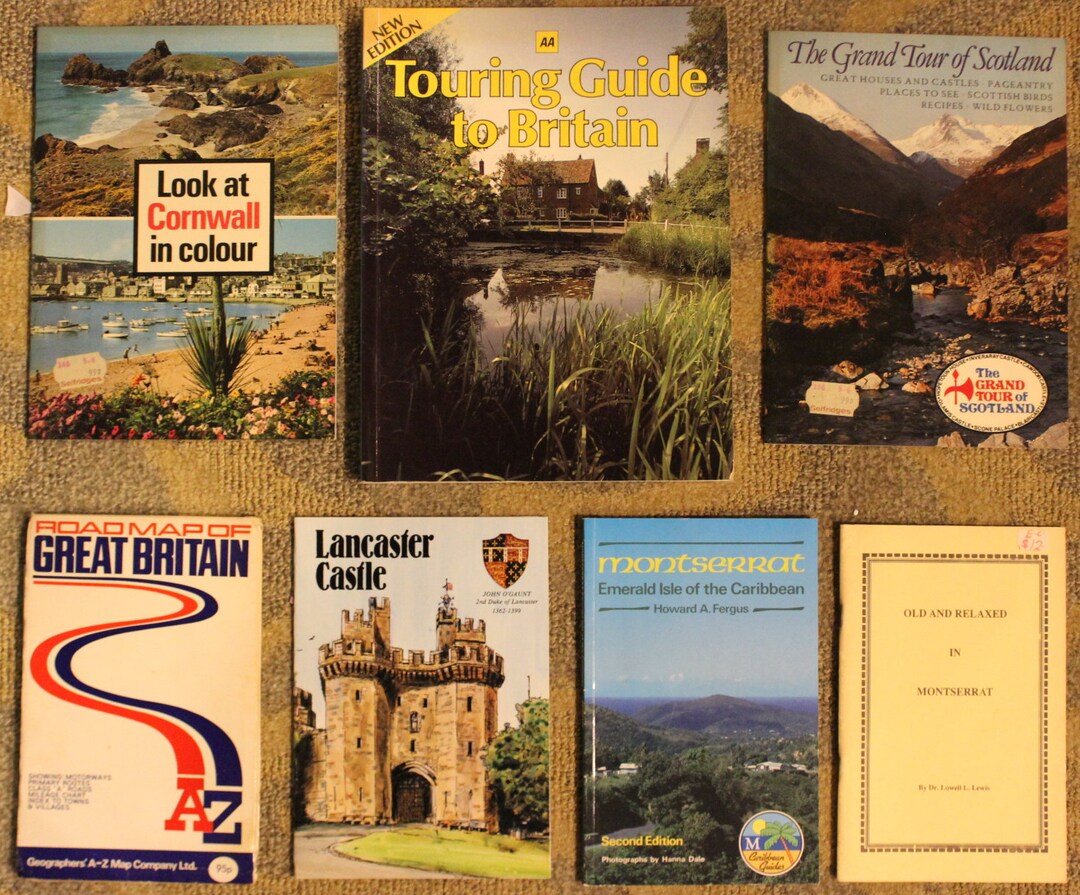 Travel Brochure/ Informational Guide and Cartographical Reference ...
