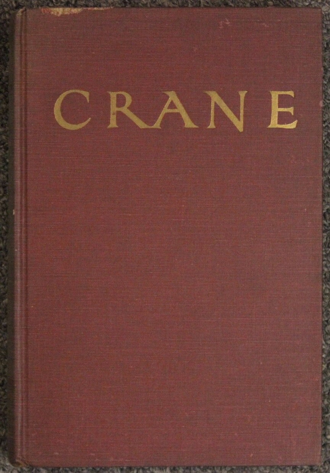 Stephen Crane Biography: American Men of Letters Series, 1950 First ...