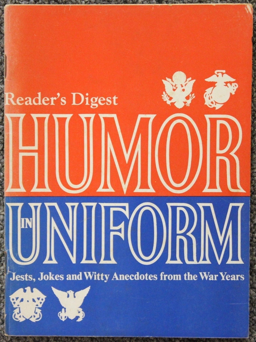 Reader's Digest Humor in Uniform: War Years Jokes (1969) - Etsy