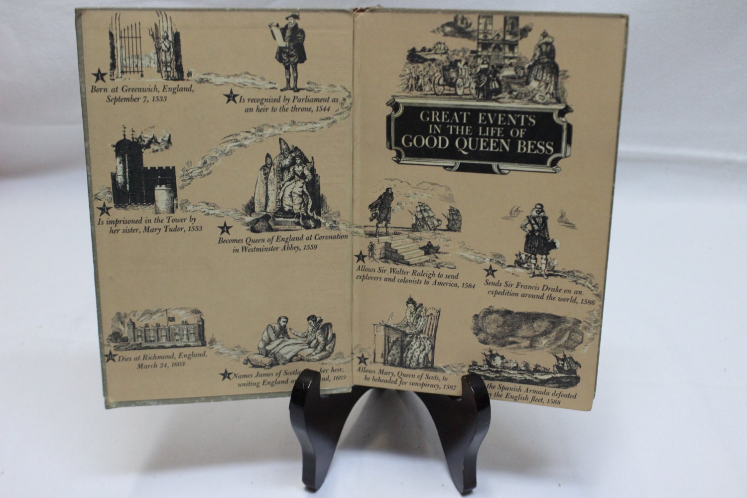 Alida Sims Malkus the Story of Good Queen Bess 1953 - Etsy