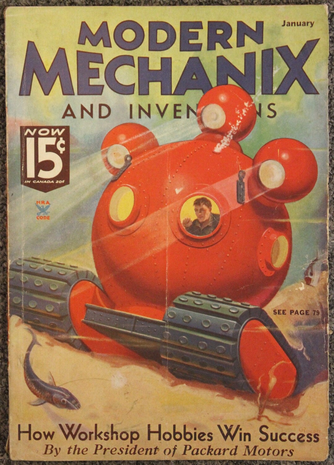 Modern Mechanix and Inventions • Volume XIII, Number 3 | William J ...