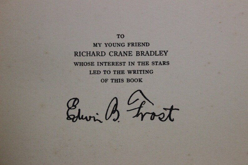 Let's Look at the Stars Edwin Brant Frost 1935 - Etsy