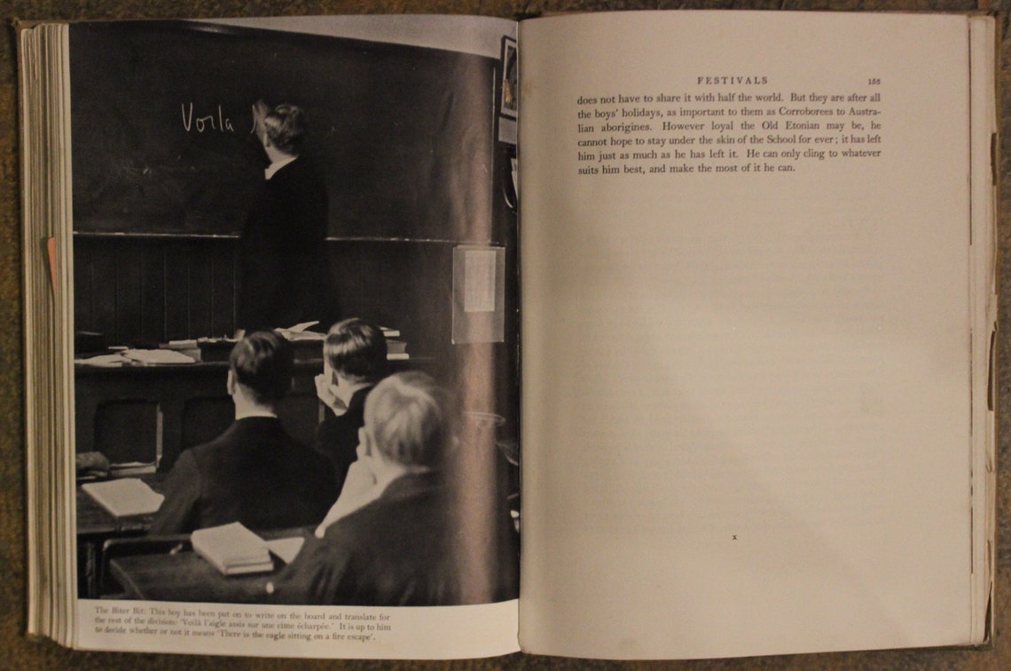 Eton Portrait Bernard Fergusson 1937 John Miles Ltd. - Etsy