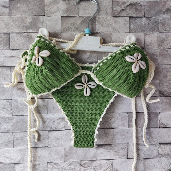Crochet Swimwear Etsy