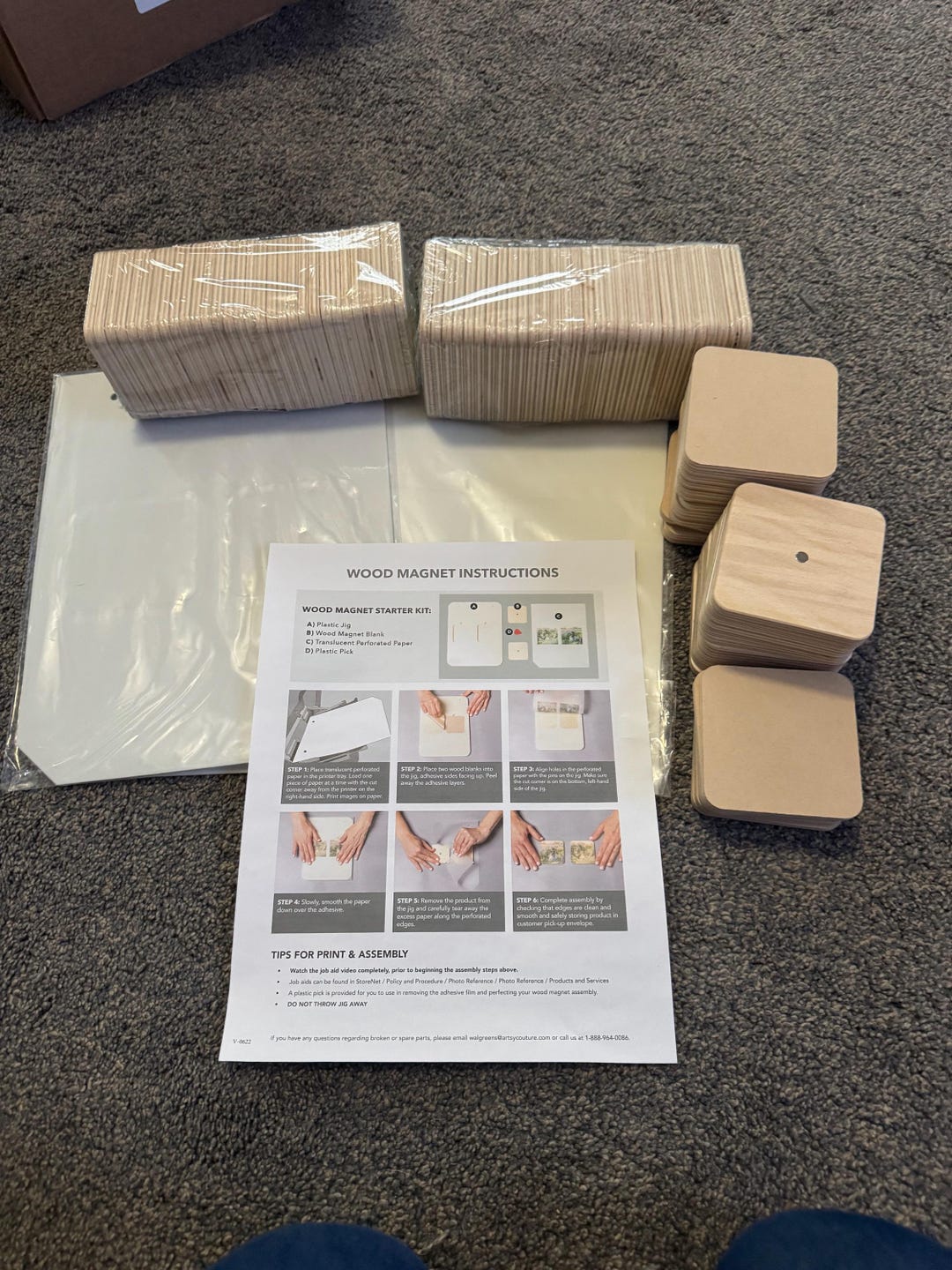 DIY Full 30 Price Wooden Magnet Set Walgreens Retail 19.99 per Item - Etsy