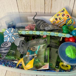 Minecraft Sensory Set Handmade Natural Dye Scented With Lavendar - Etsy