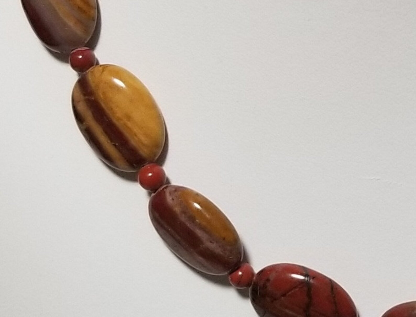 Tiger Jasper Red Jasper and 14K Gold Filled Necklace - Etsy