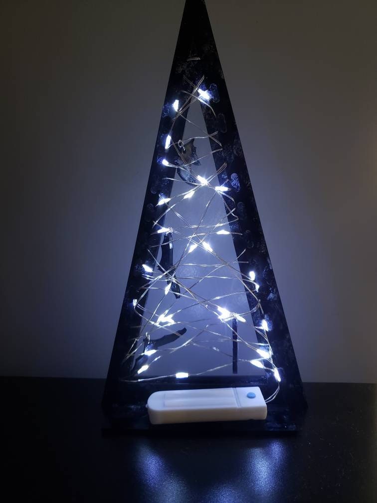 Large Acrylic Bat Christmas Lit Tree - Etsy