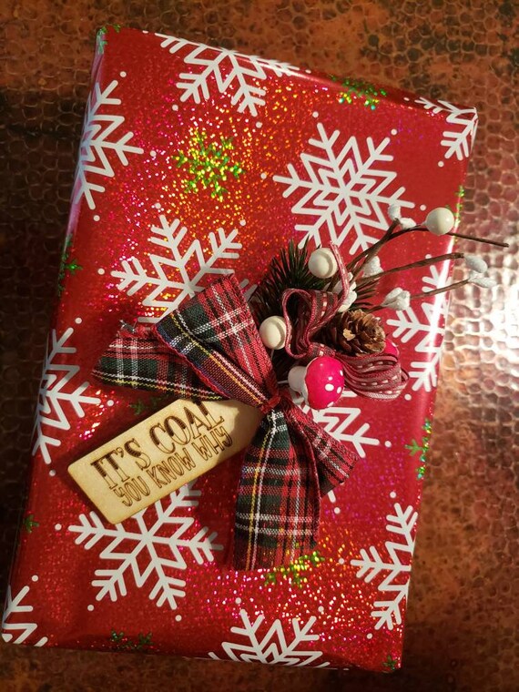Funny Gift Tags For Christmas Presents Editable Christmas Coal Gift Tag ...