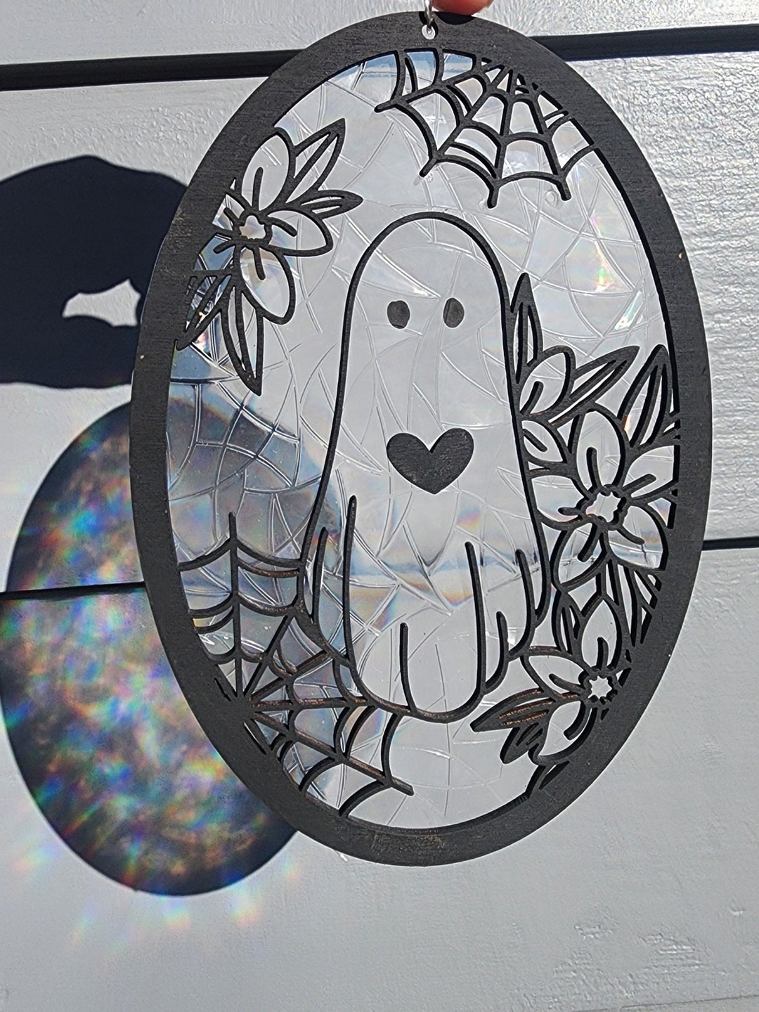 Sweet Ghost Suncatcher - Etsy