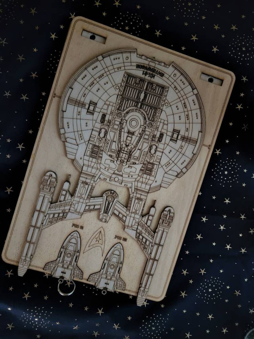 Star Trek Enterprise Inspired Key Holder - Etsy