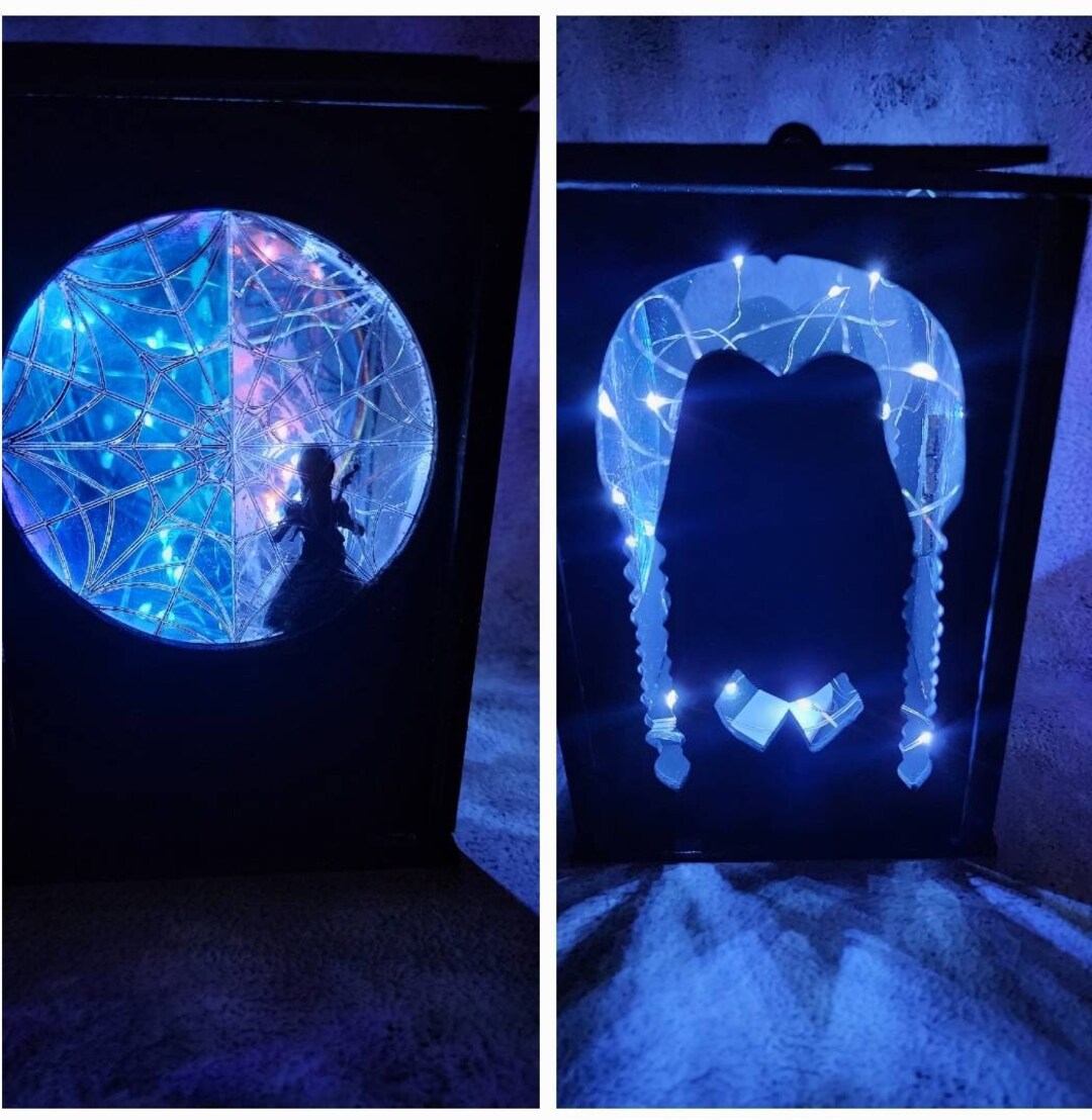 Wednesday Addams Inspired Lantern - Etsy