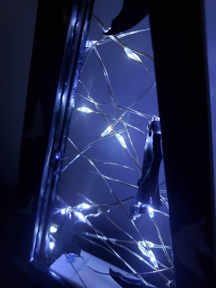 Large Acrylic Bat Christmas Lit Tree - Etsy