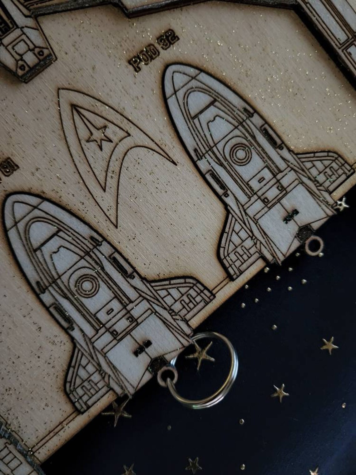 Star Trek Enterprise Inspired Key Holder - Etsy