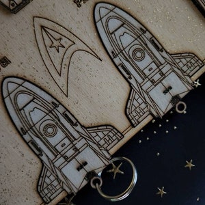 Star Trek Enterprise Inspired Key Holder - Etsy