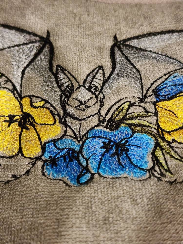 Floral Bats Sink Water Catching Cloth - Etsy