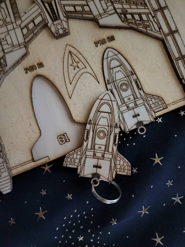 Star Trek Enterprise Inspired Key Holder - Etsy
