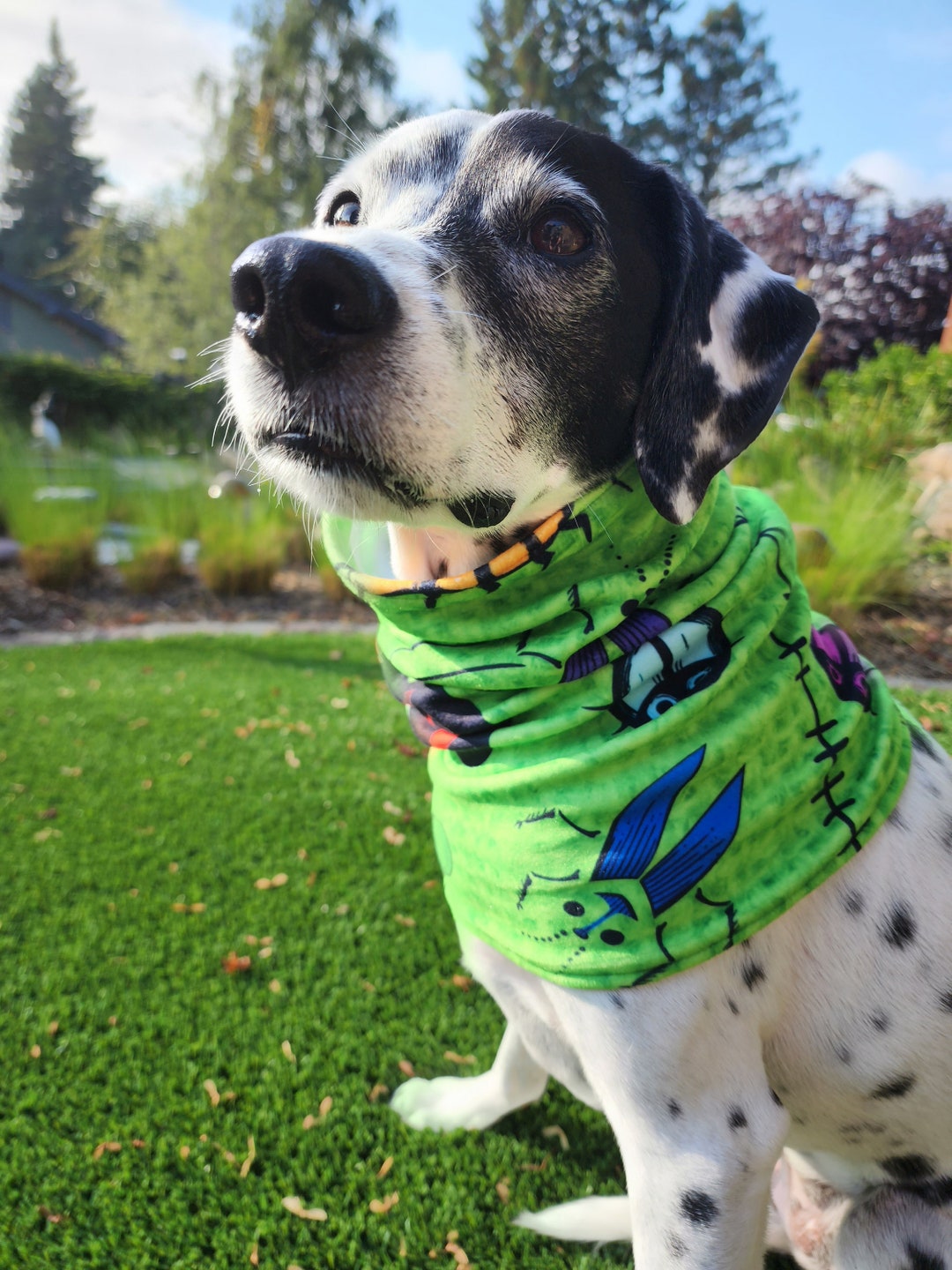 Oogie Boogie Nightmare Before Christmas Inspired Fleece Dog Embroidered ...