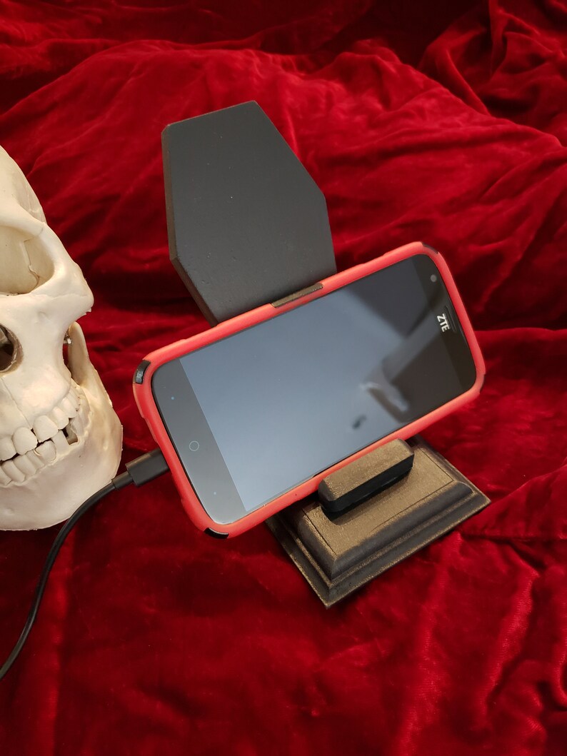 Coffin Phone Stand Holder Mount Cradle Cel Phone i Phone | Etsy