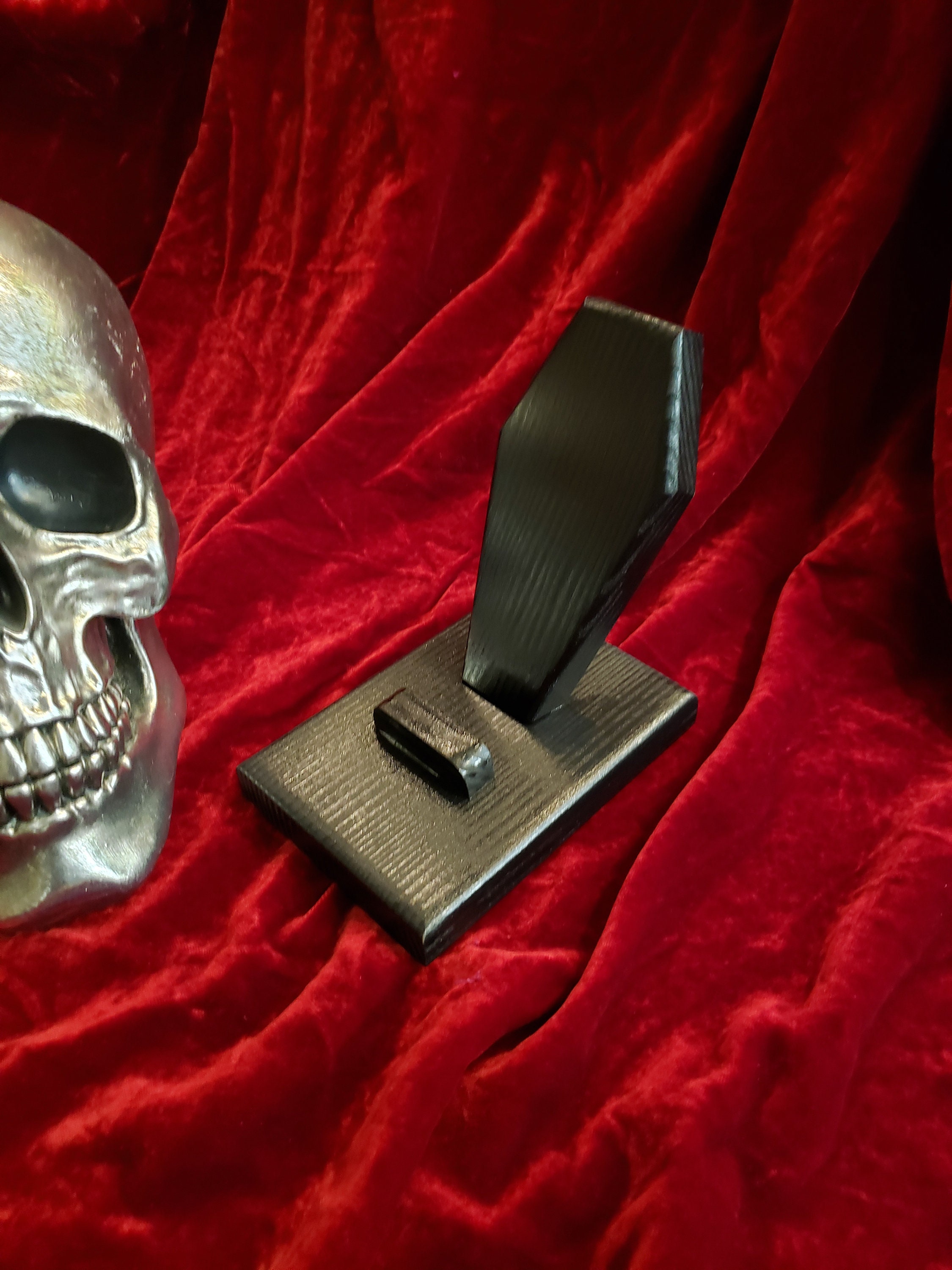 Coffin Phone Stand Holder Mount Cradle Cel Phone I Phone - Etsy