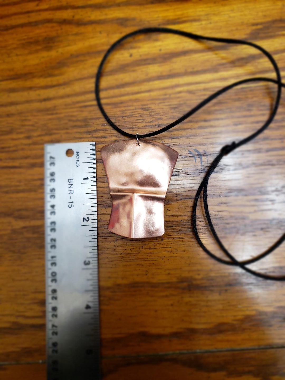 Tlingit Made , Hand Hammered Copper Tinnah Necklace Alaskan Native - Etsy