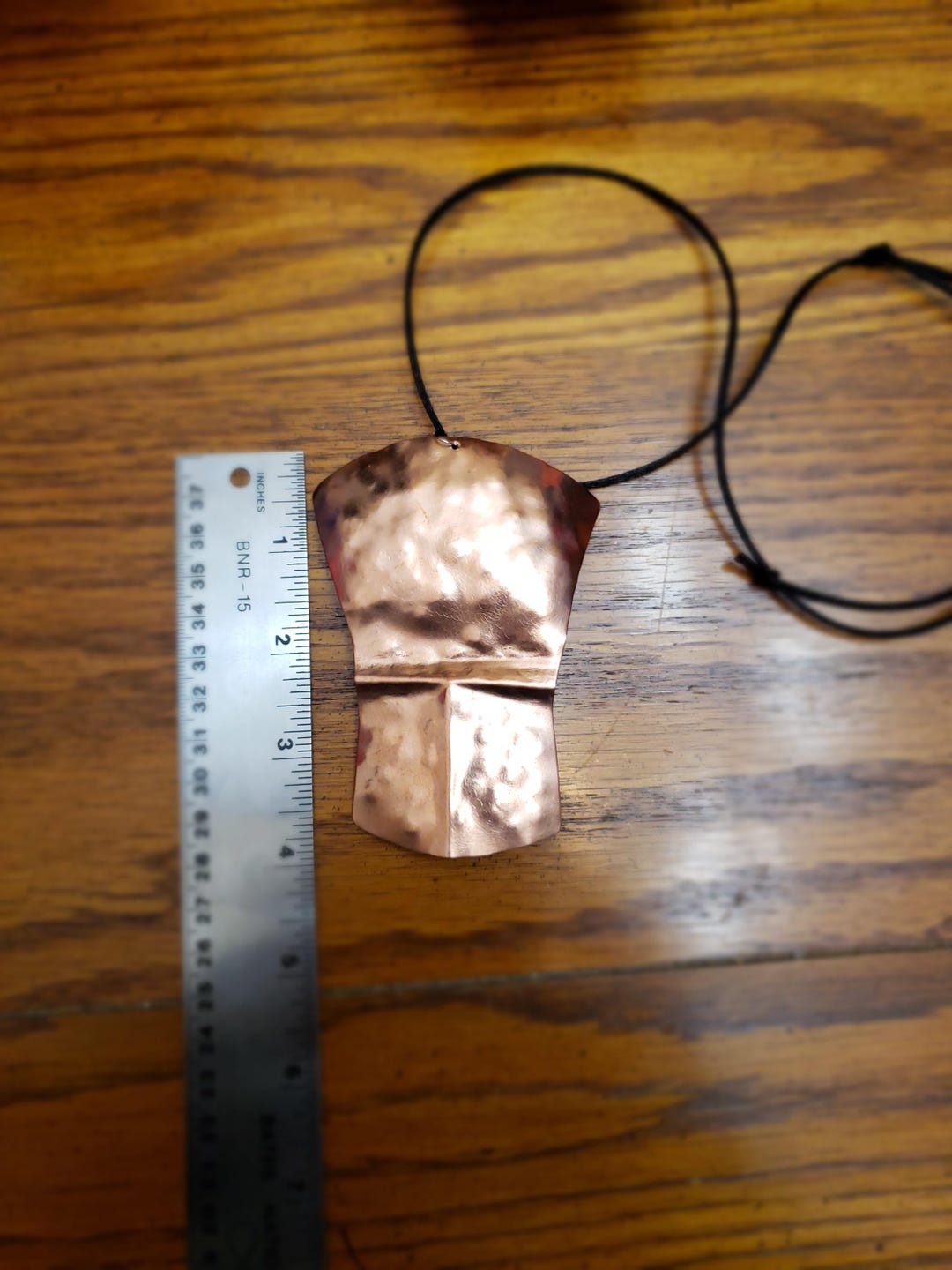 Tlingit Made , Hand Hammered Big Copper Tinnah Necklace Alaskan Native ...