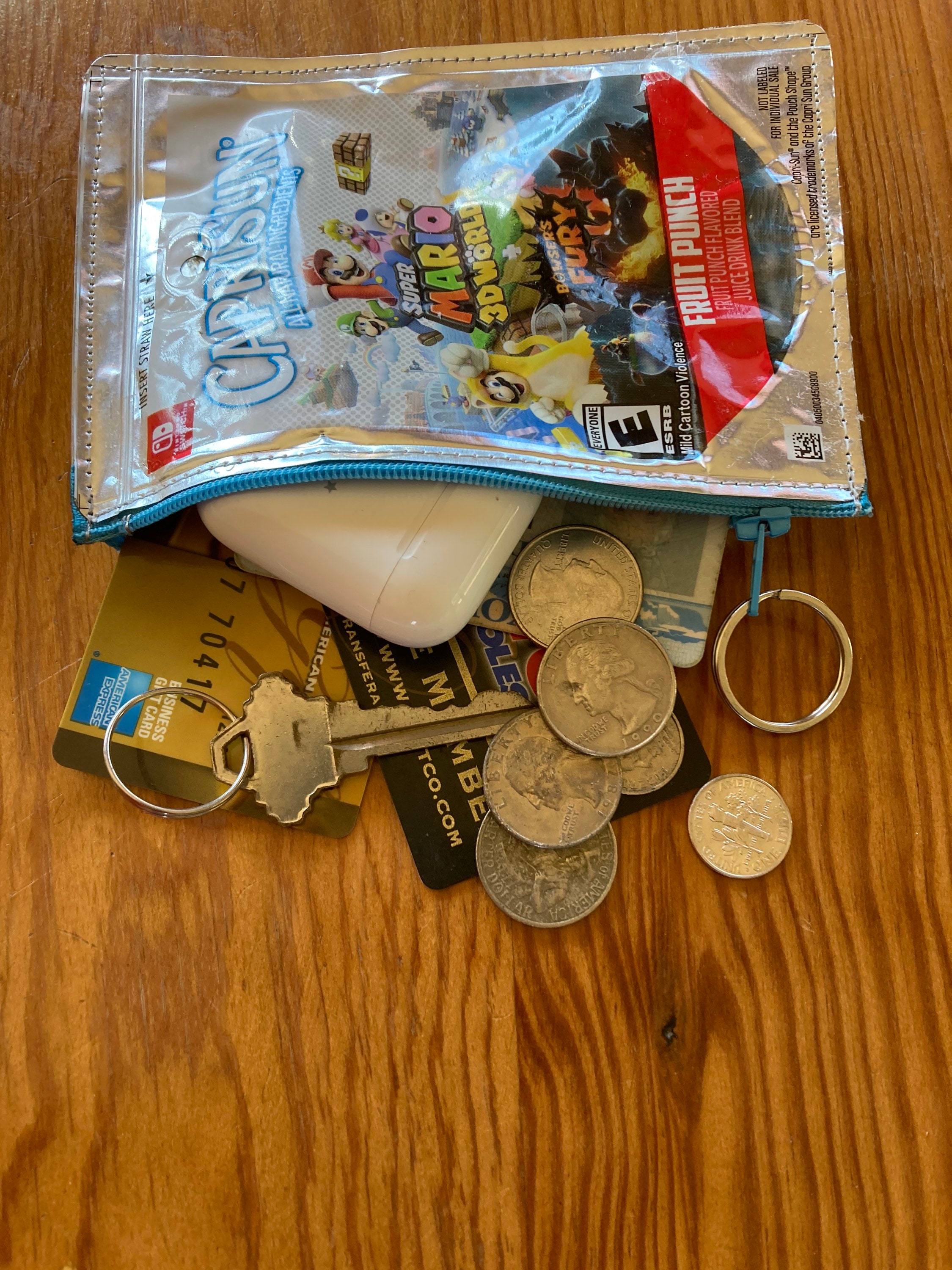 Super Mario Capri Sun Coin Purse - Etsy