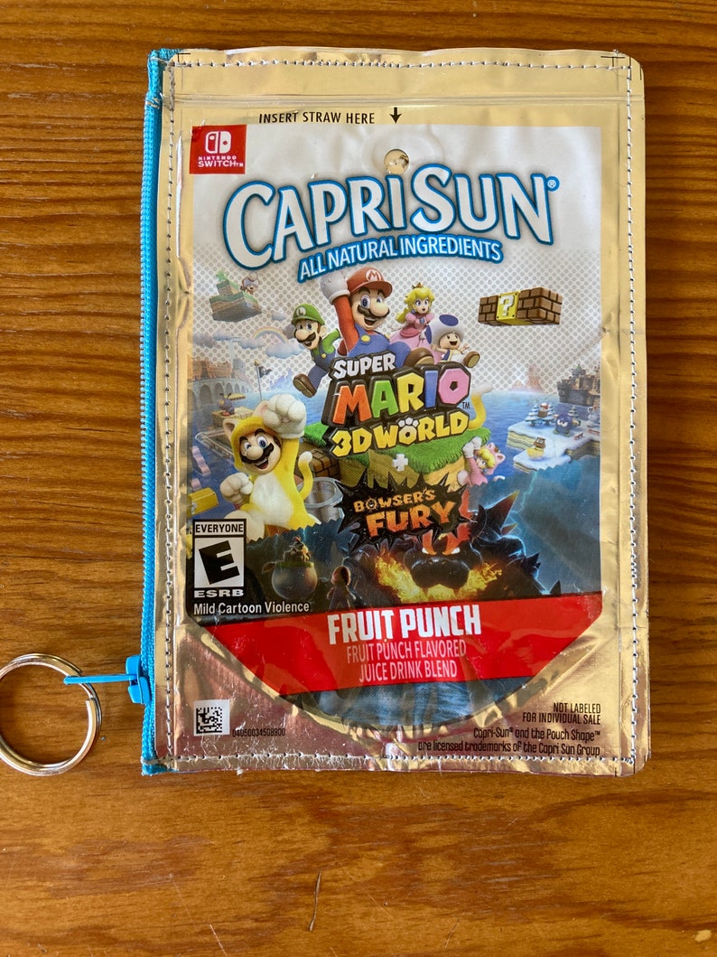 Super Mario Capri Sun Coin Purse - Etsy