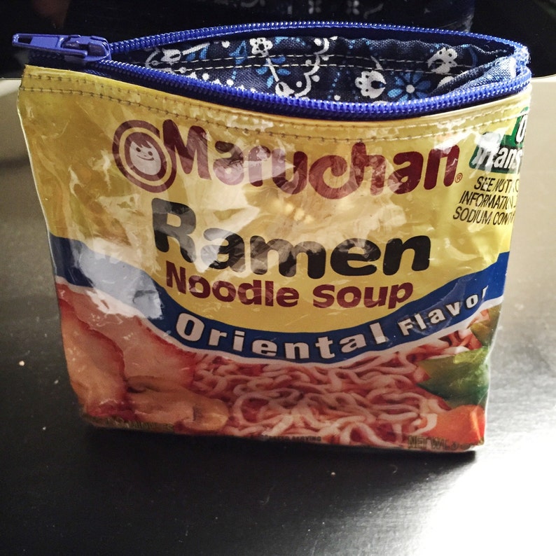 Ramen Noodle Zipper Pouch - Etsy