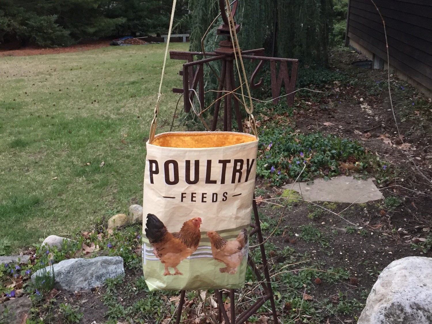 Poultry Feed Shoulder Bag - Etsy