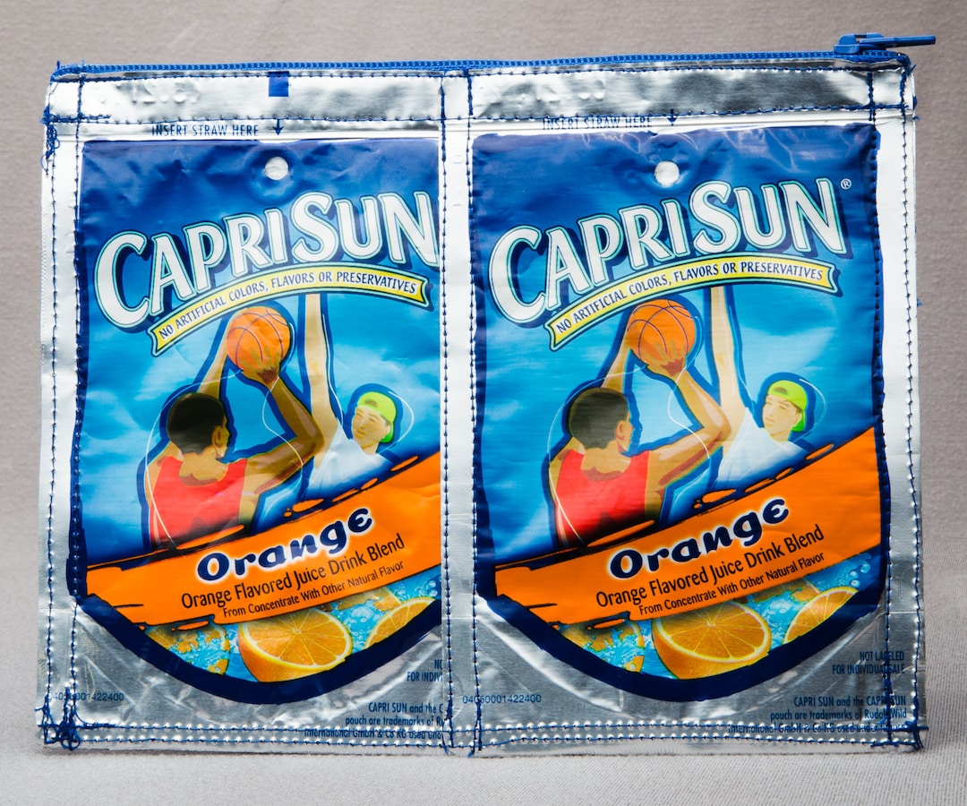 Caprisun Zipper Pouch - Etsy