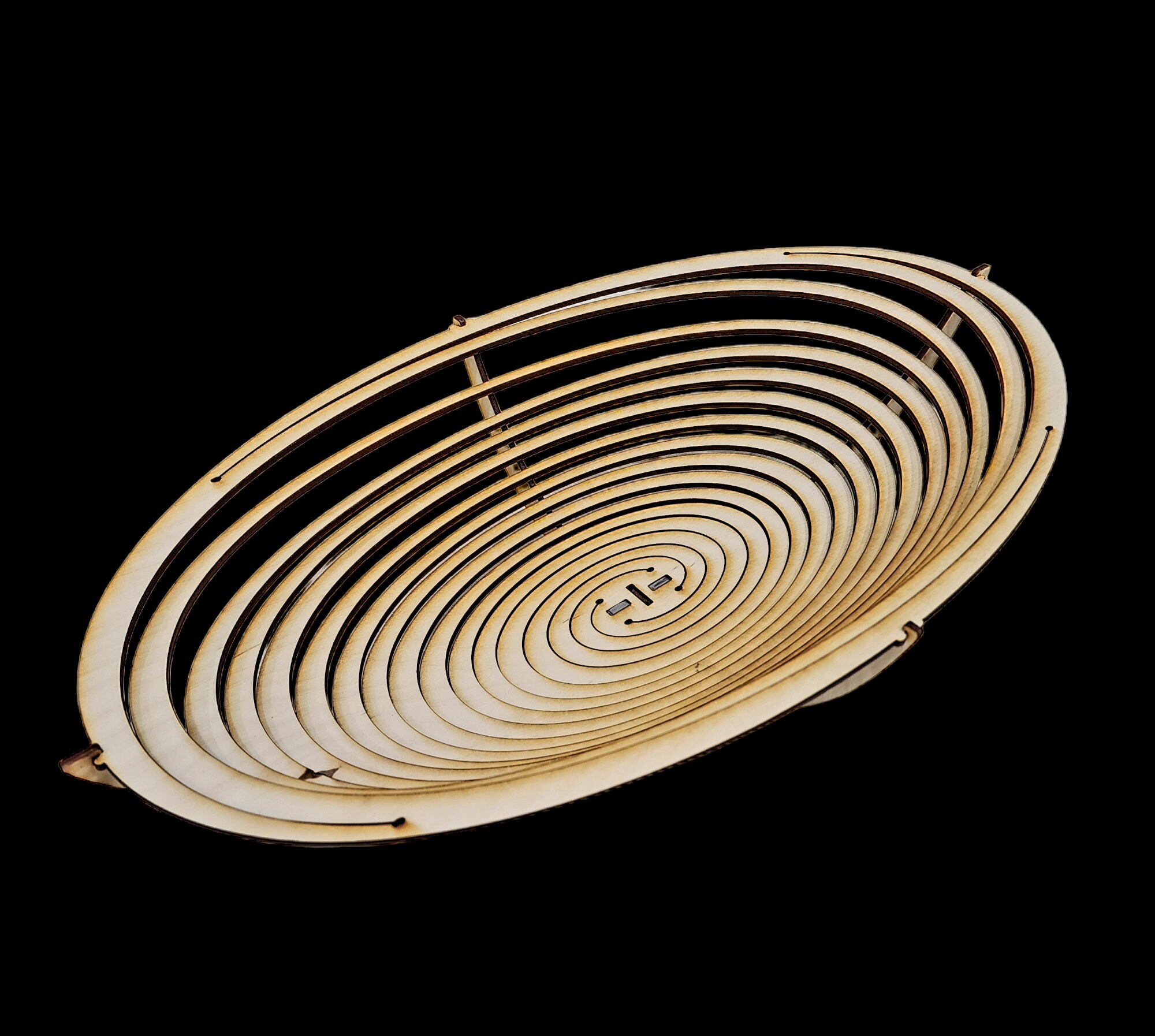 Large Oval 9.5 X 16 Inch Quad Spiral Basket Design File - Etsy