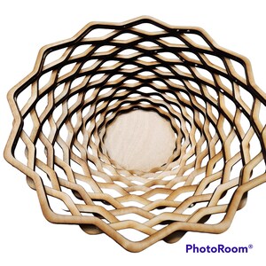 Bundle: 8 Stacked 12-point Laser Cut Basket Designs. SVG, DXF, PDF ...