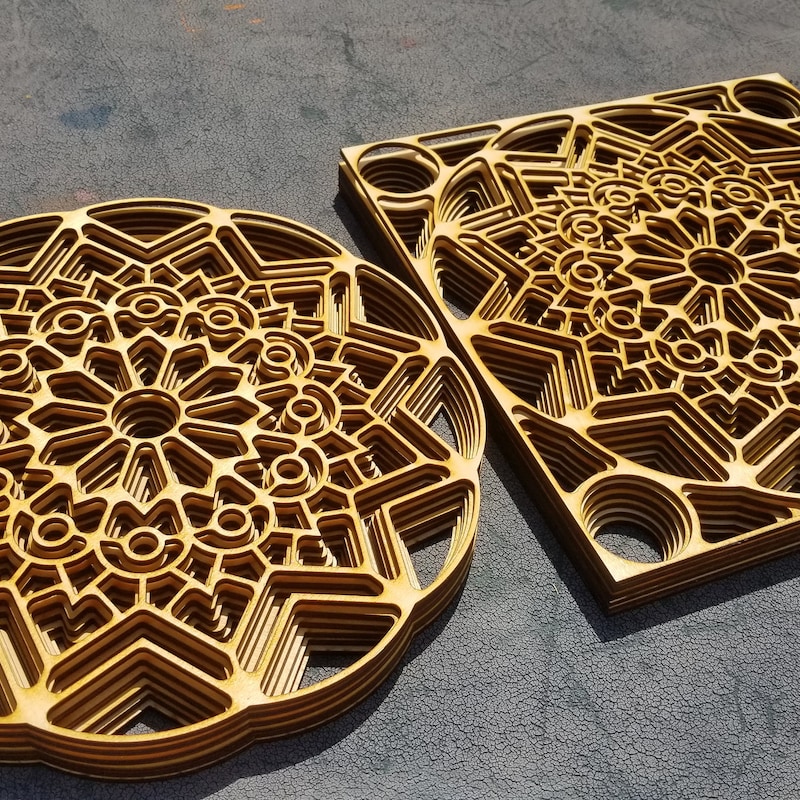 Laser Cut Mandala - Etsy