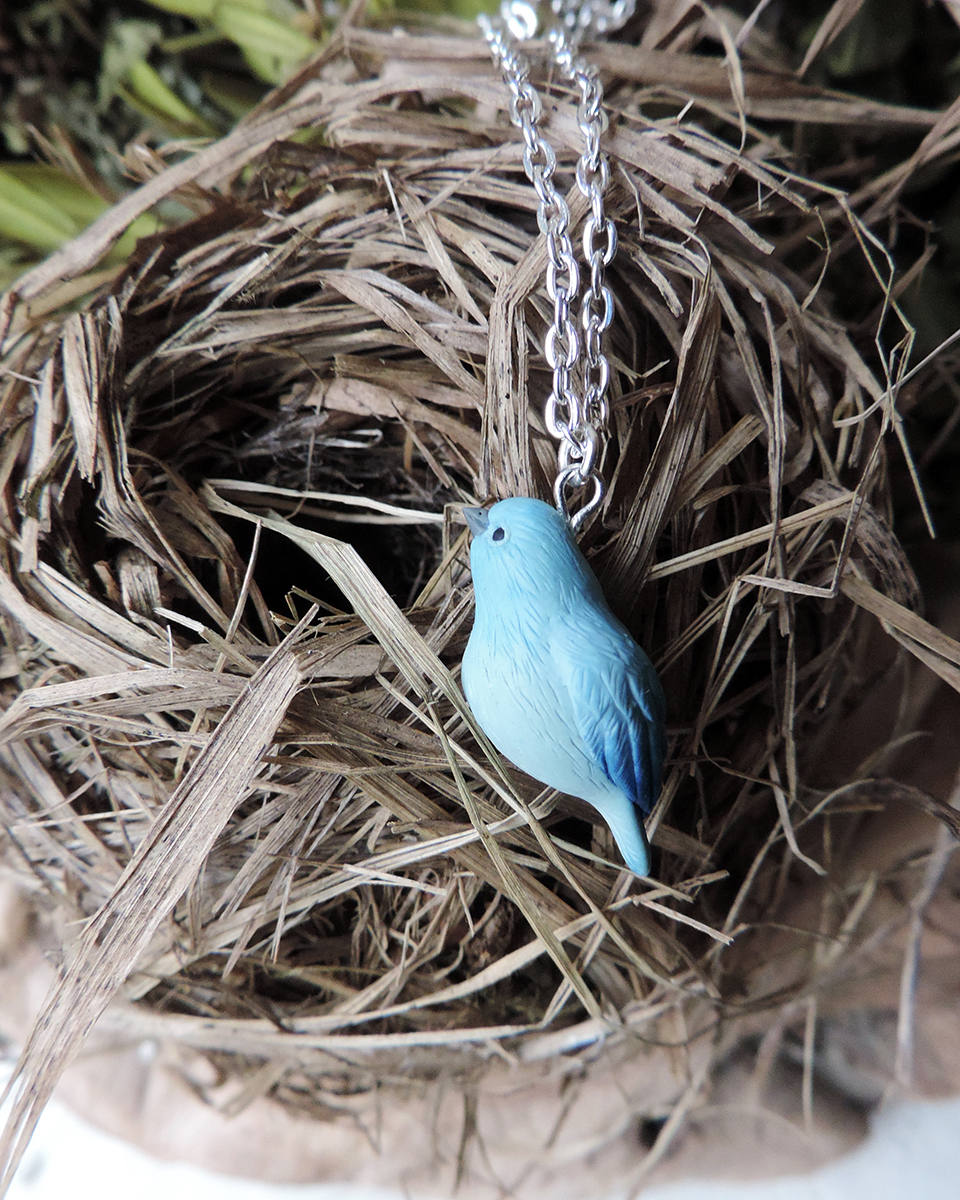 Small Bird Pendant Cute Little Birds Necklace Owls Jewelry - Etsy Australia