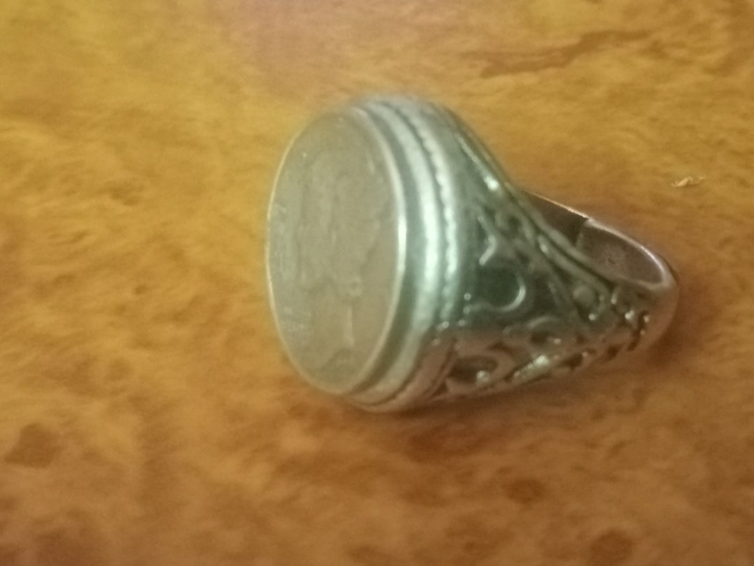 Mercury Dime Ring - Etsy