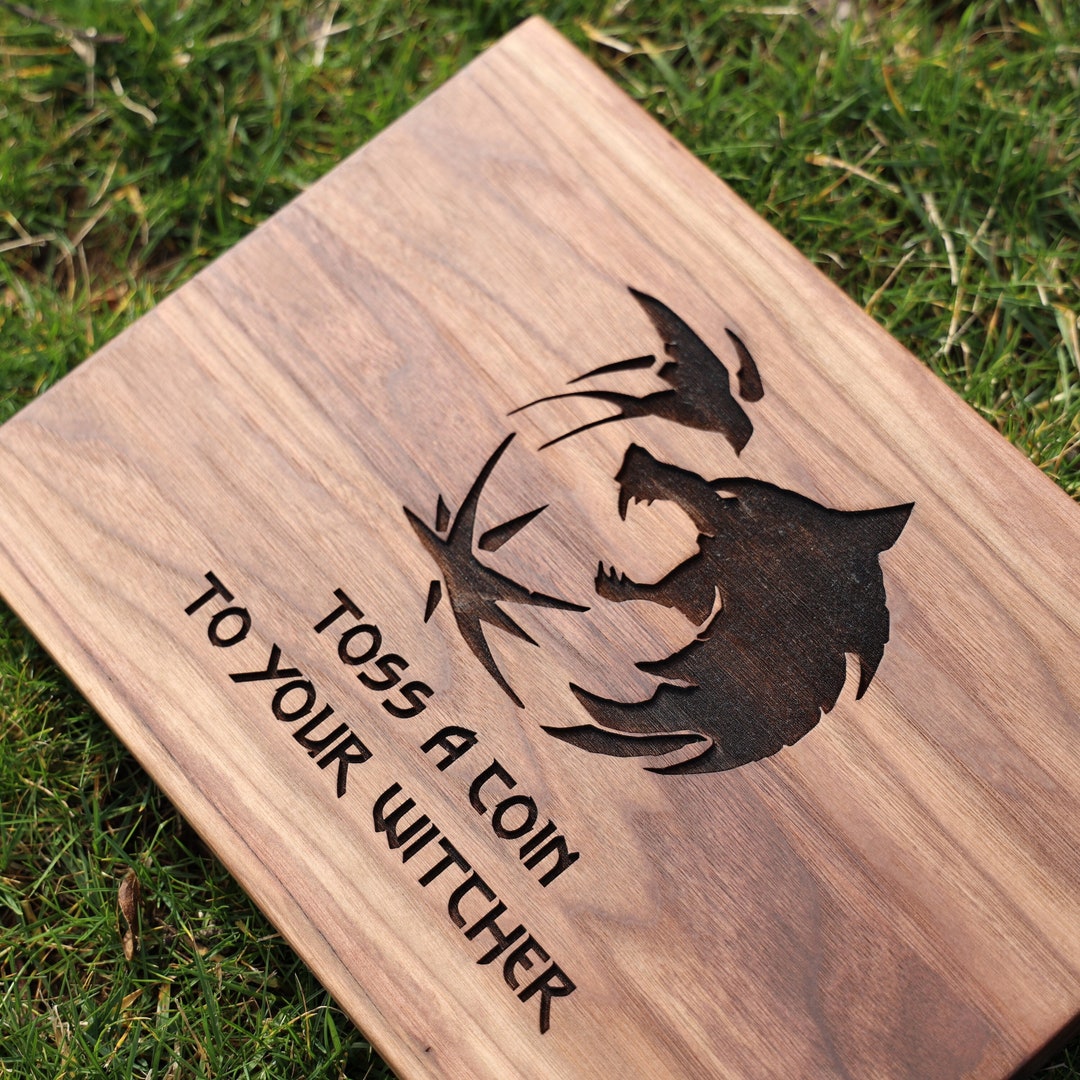 Christmas Gift Witcher Inspired Cutting Board the Witcher 3 Gift ...