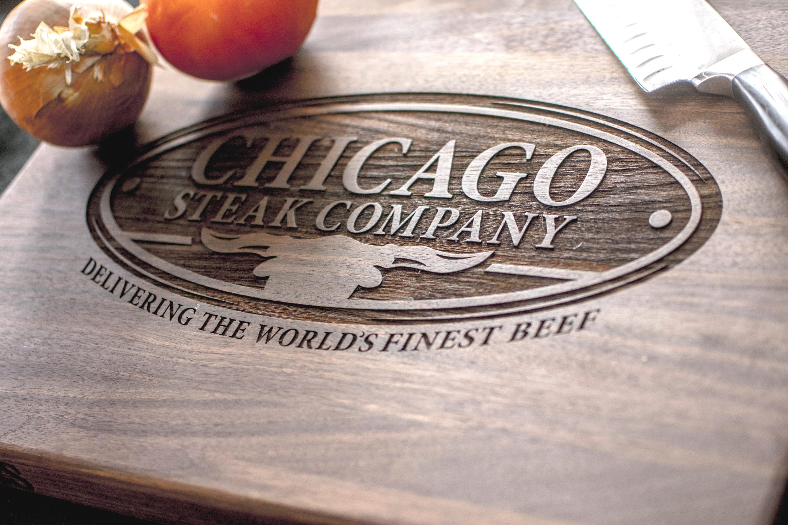 Cutting Boards Custom Gift Your Text or Logo on Wood Chopping Block ...