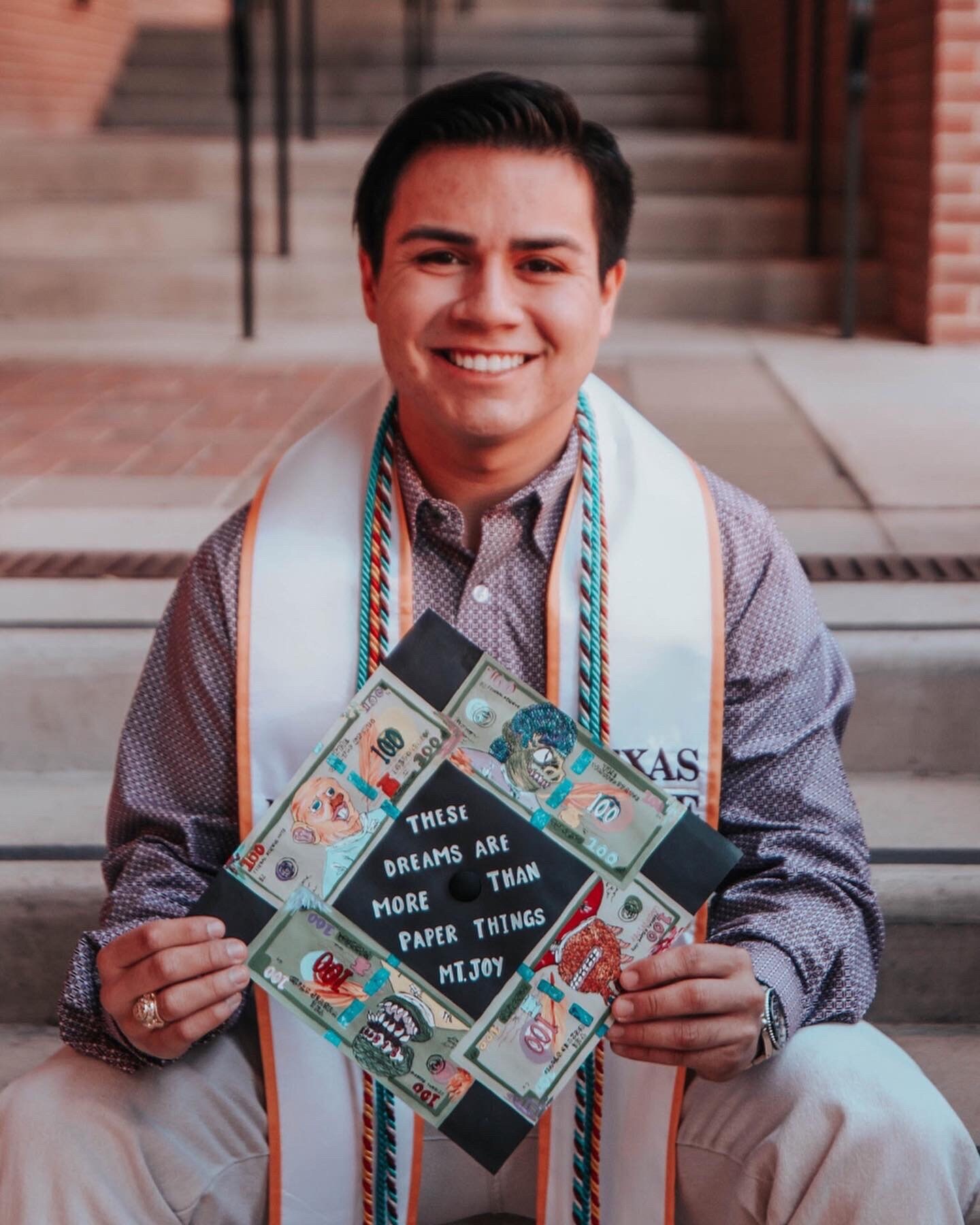 Graduation Cap - Hand Painted - Etsy