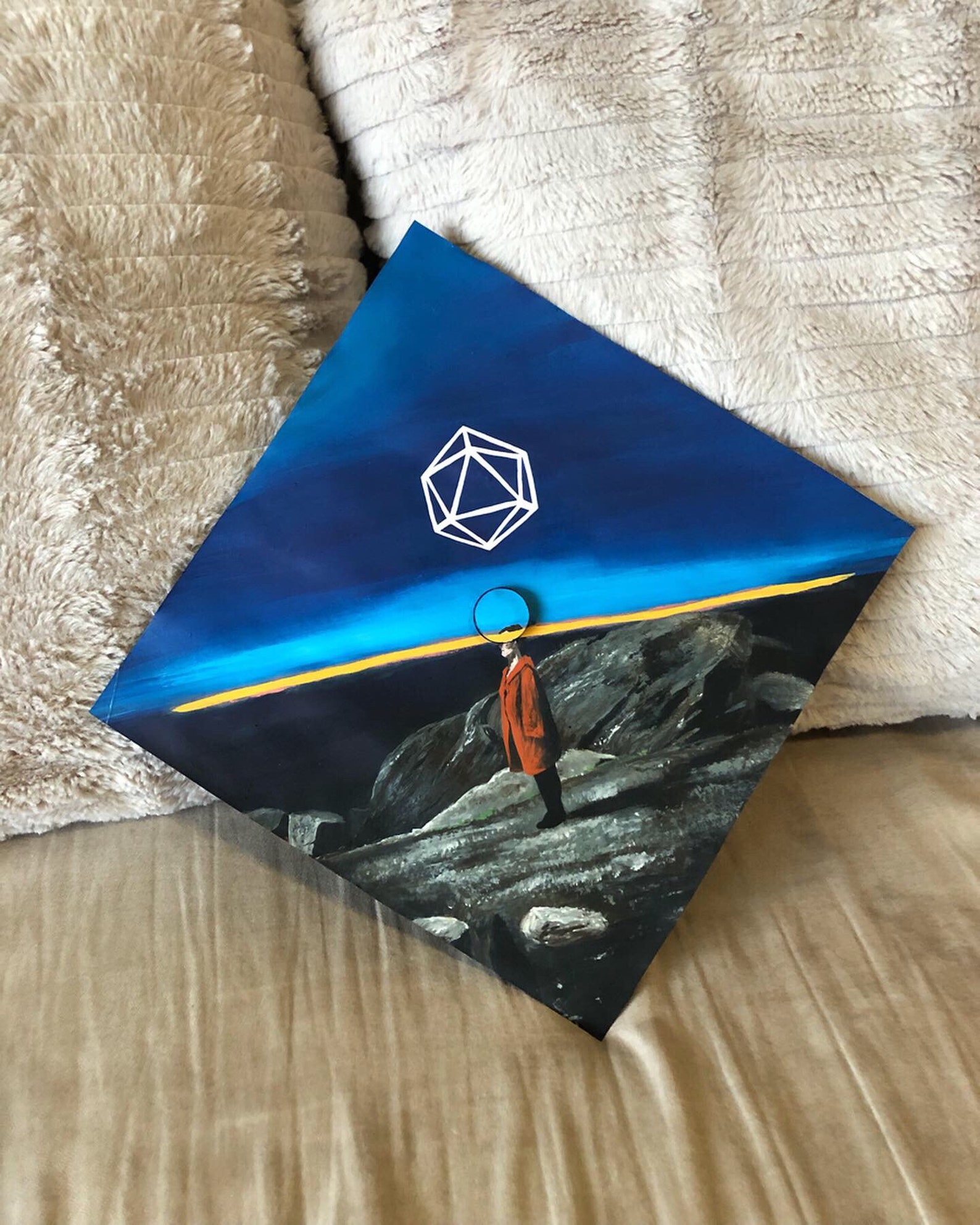 Graduation Cap - Hand Painted - Etsy
