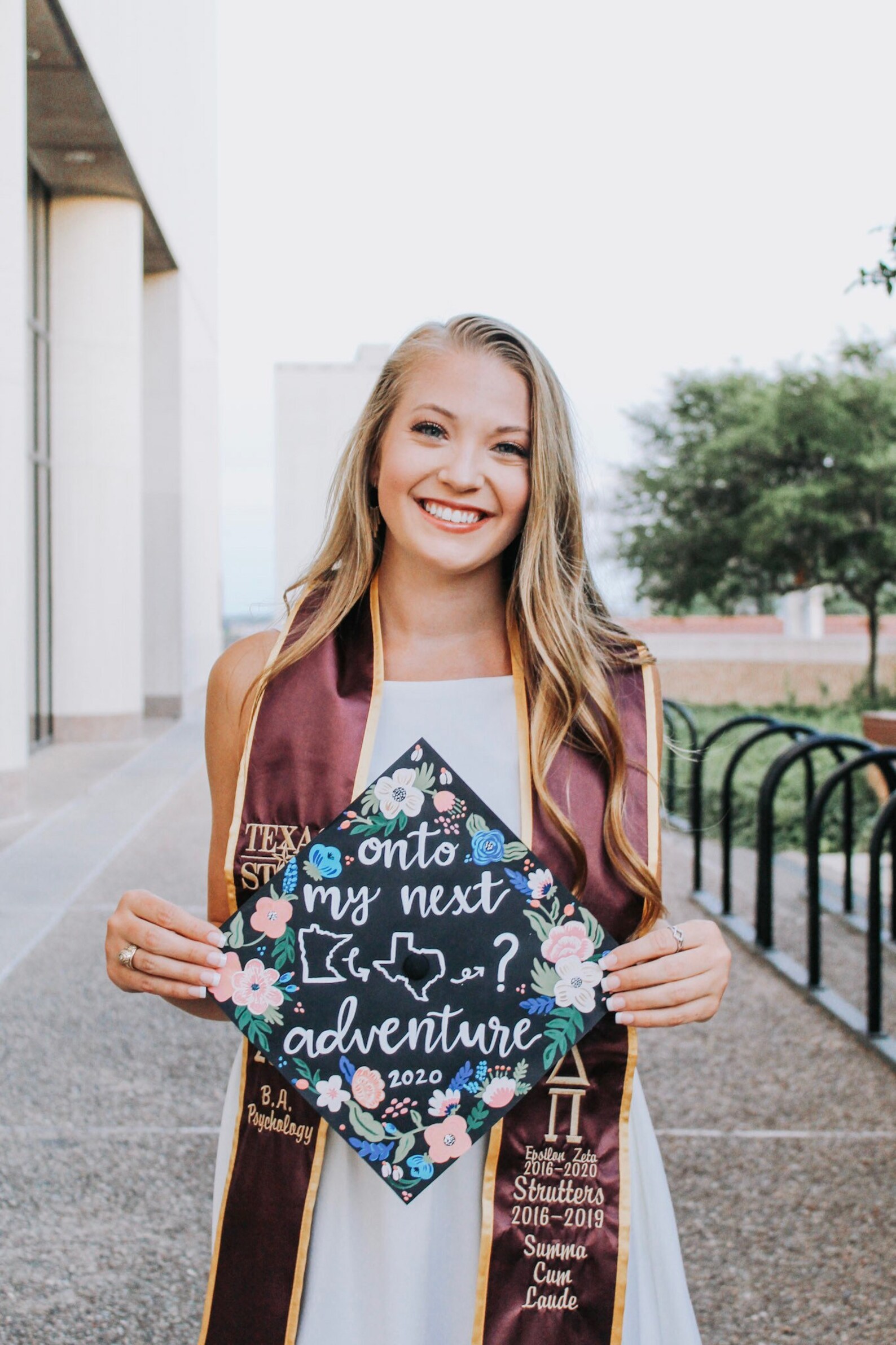 Graduation Cap - Hand Painted - Etsy