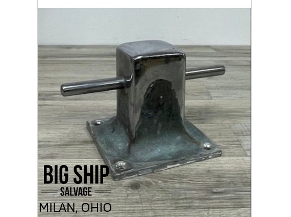 Vintage Nickel Over Brass Samson Post - Etsy