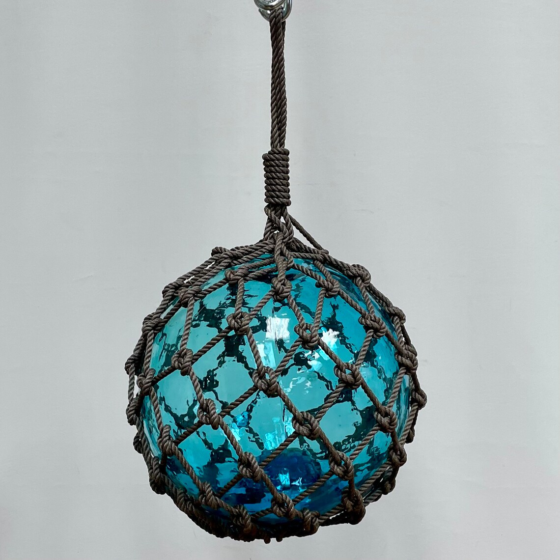 Aqua Sea Glass Float | USA SHIPPED - Etsy