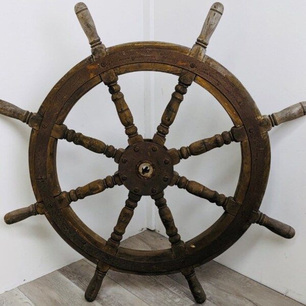 Wooden Ship Wheel - Etsy