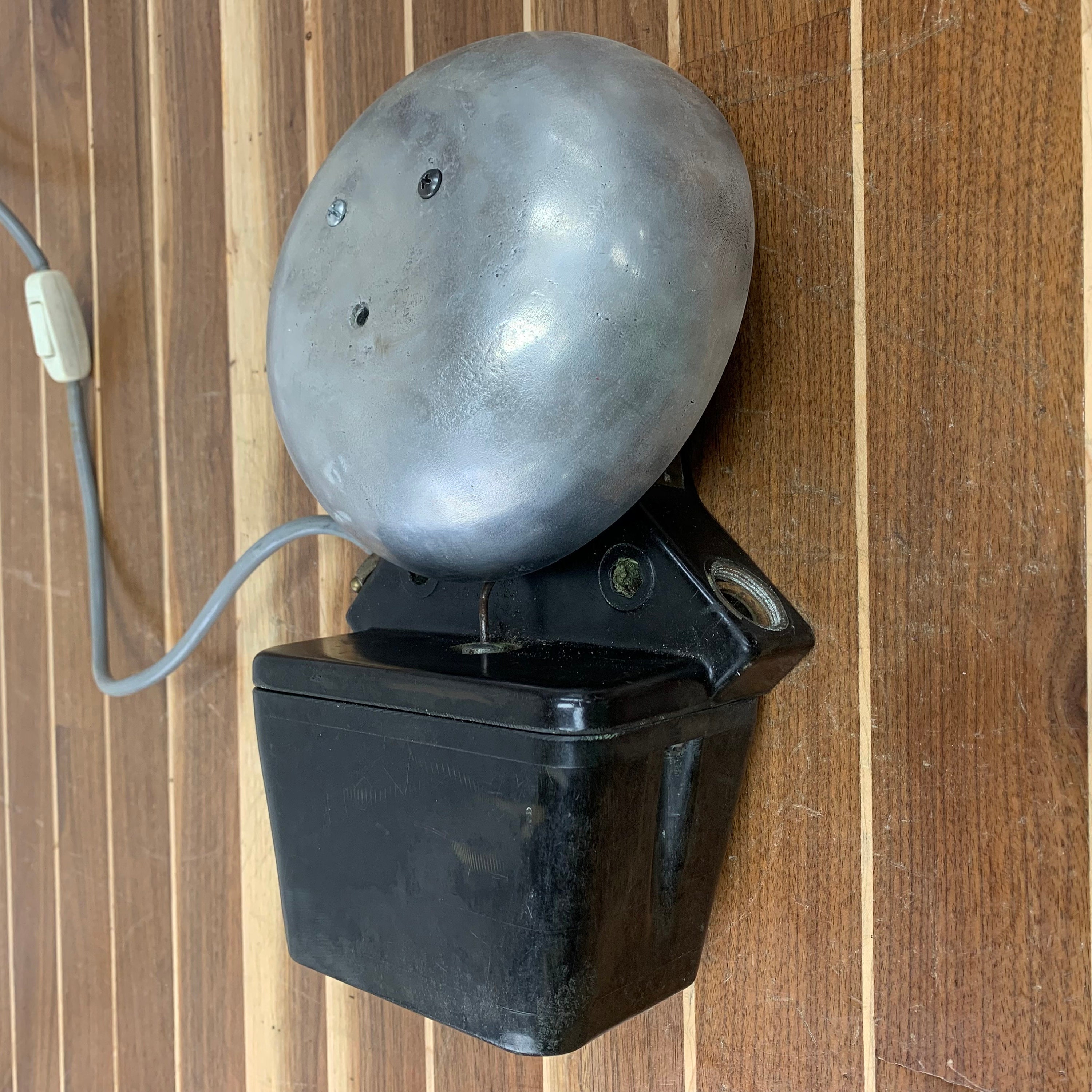 Vintage Electric Fire Alarm Bell With Switch - Etsy