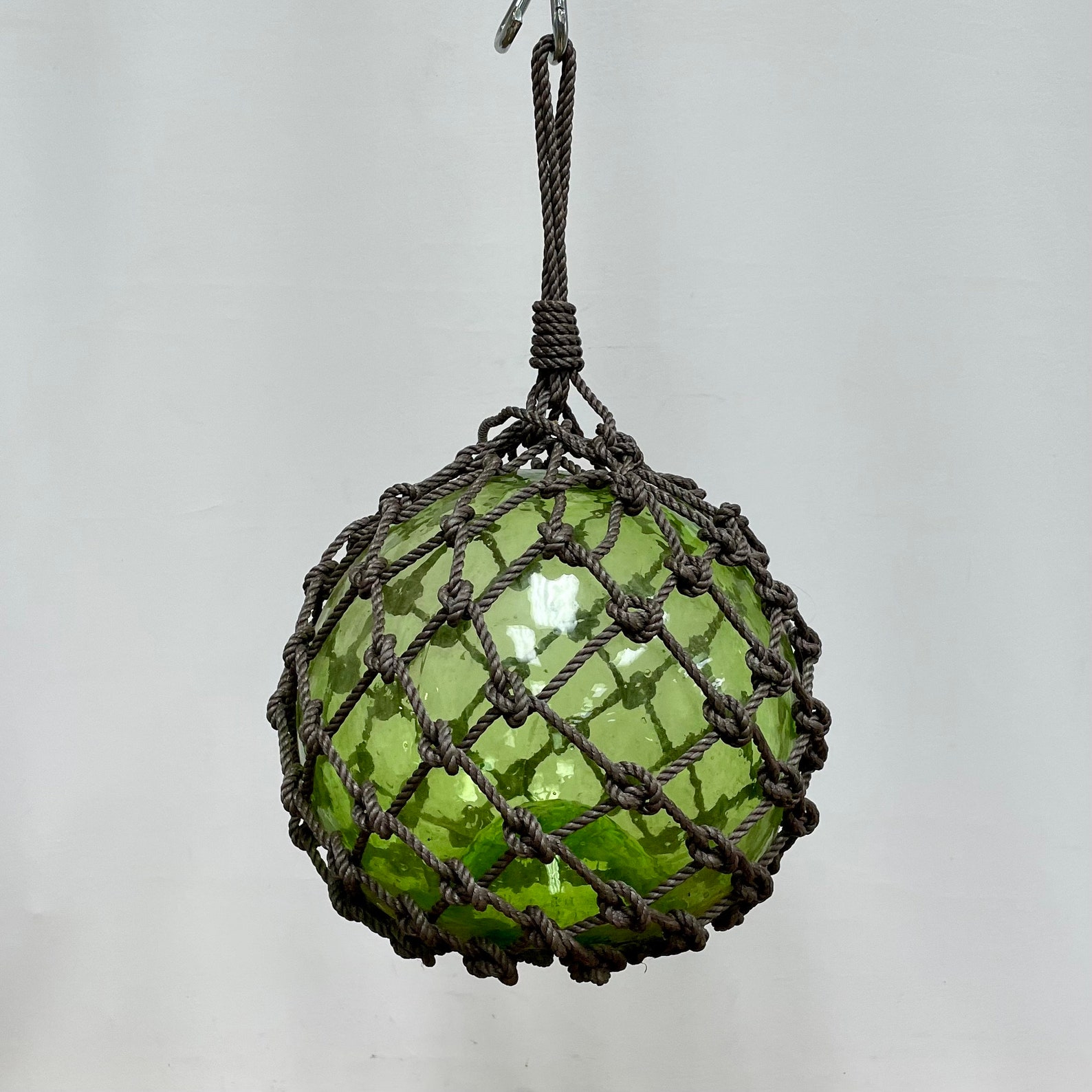 Fisherman’s Vibrant Green Sea Glass Float - Etsy