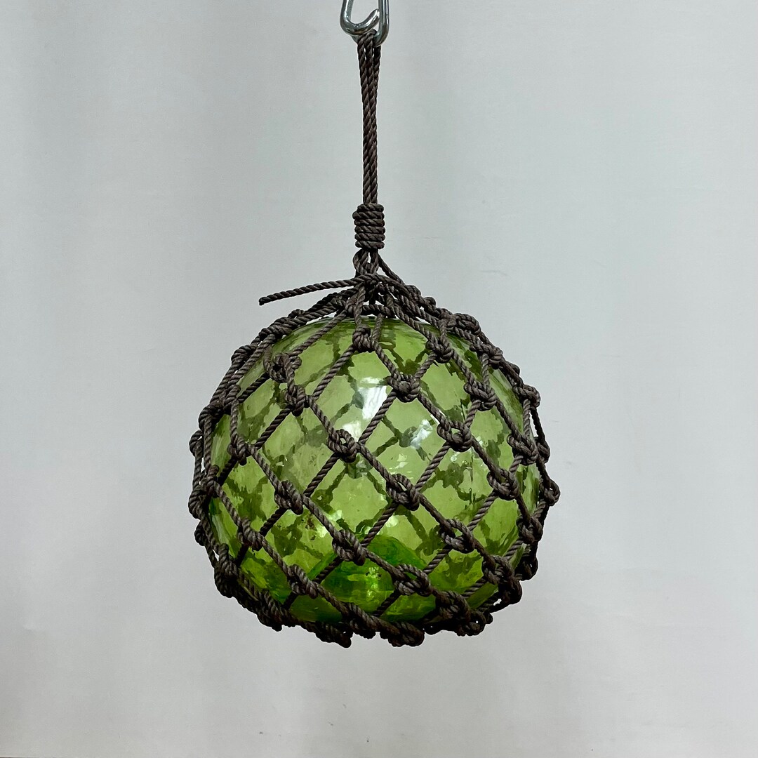 Fisherman’s Vibrant Green Sea Glass Float - Etsy