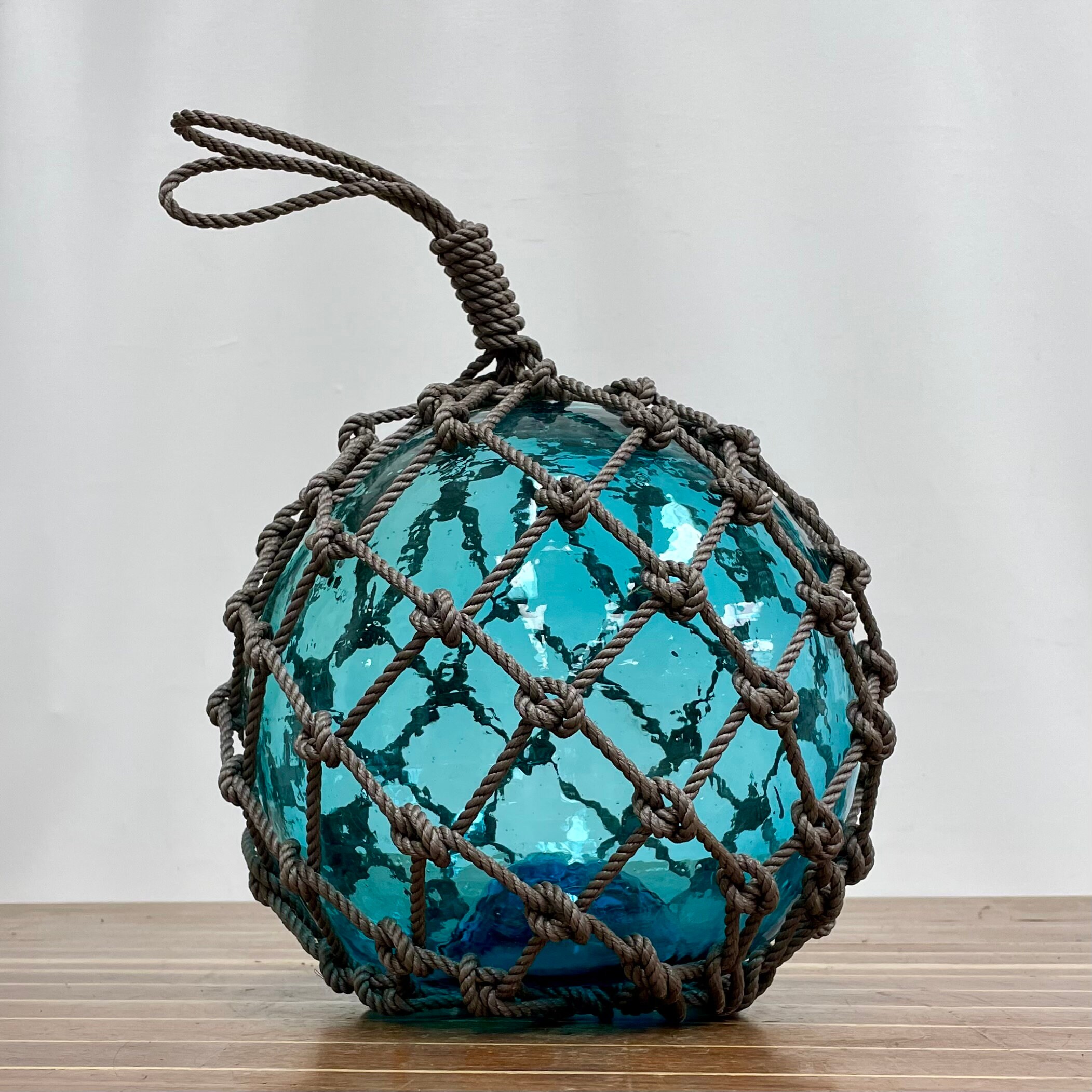 Aqua Sea Glass Float | USA SHIPPED - Etsy